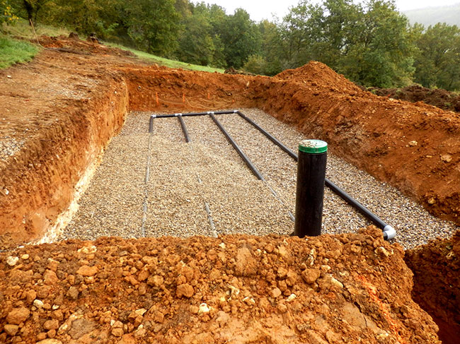 What to Expect During the Drain Field Installation Process | Clark ...
